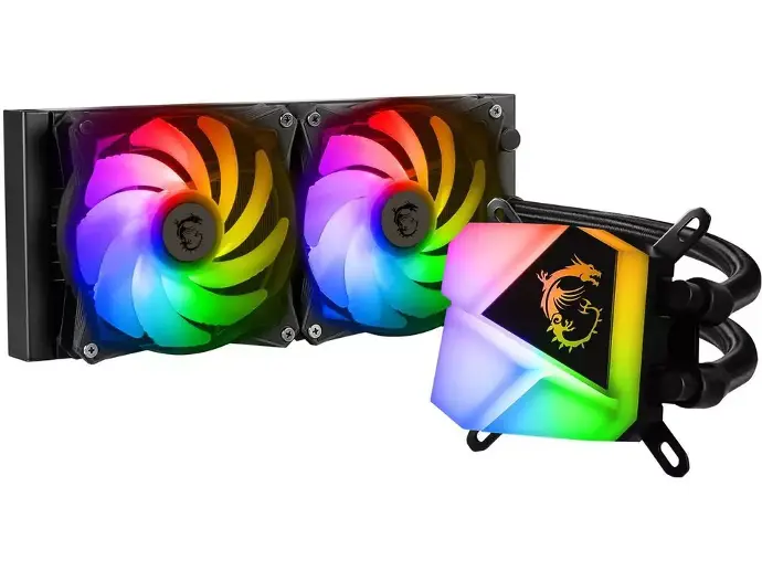 MSI MAG Series CORELIQUID C240 AIO Liquid CPU Cooler | GETZUCORE